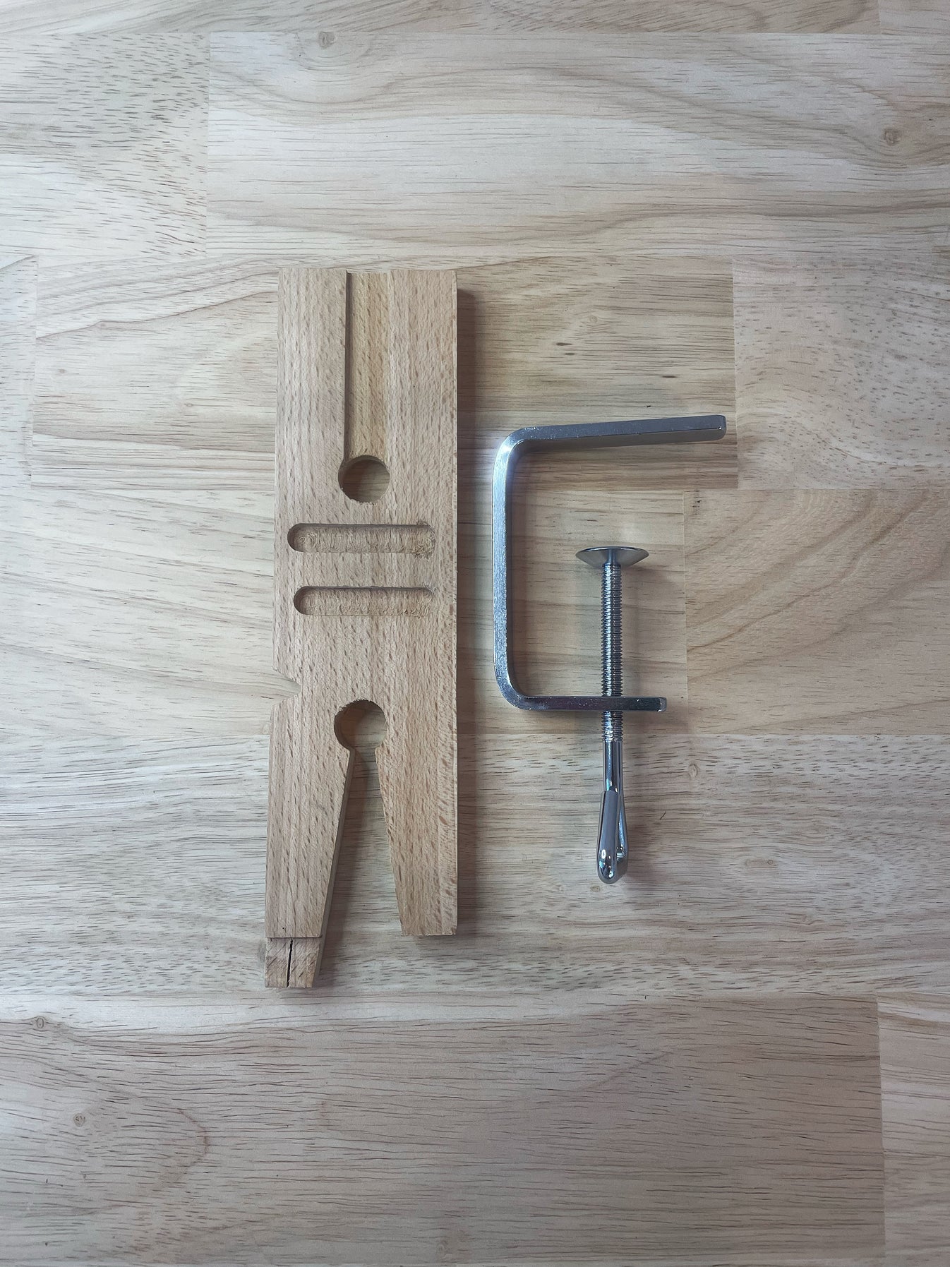 Bench Pin with Cut Outs – Workspace Tools