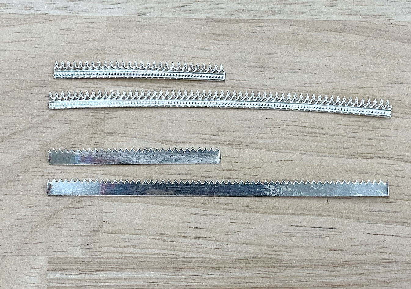 Decorative Silver Bezel Strip – Workspace Tools