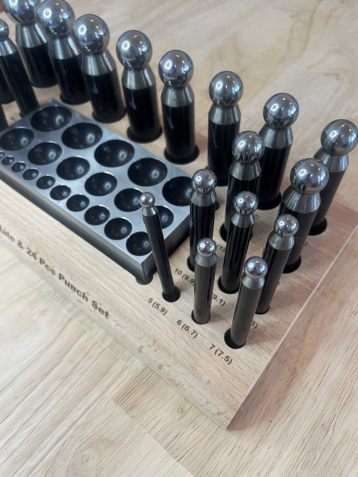Doming Punch Set 25 Pieces – Workspace Tools