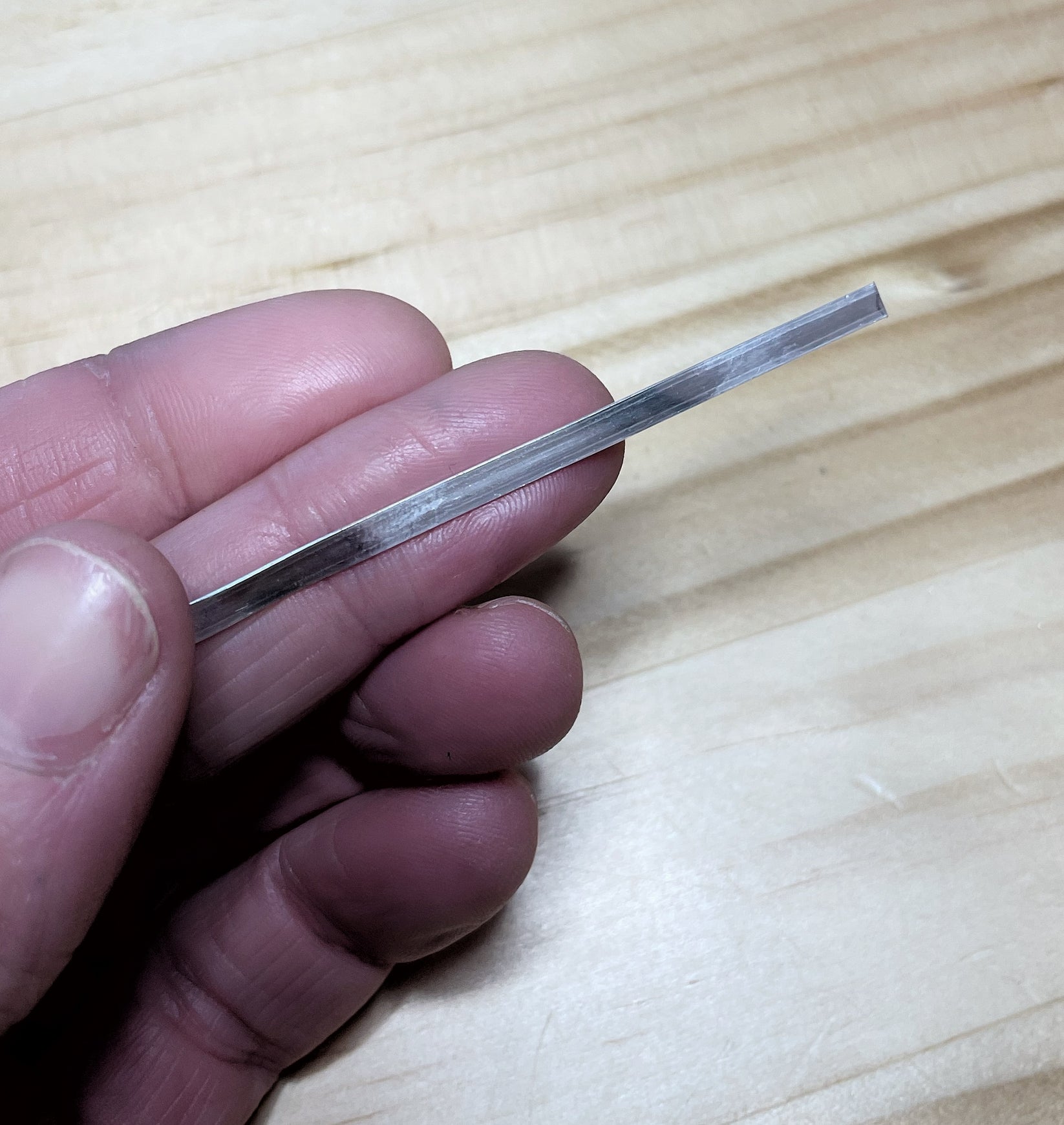 Fine Silver Bezel Strip – Workspace Tools